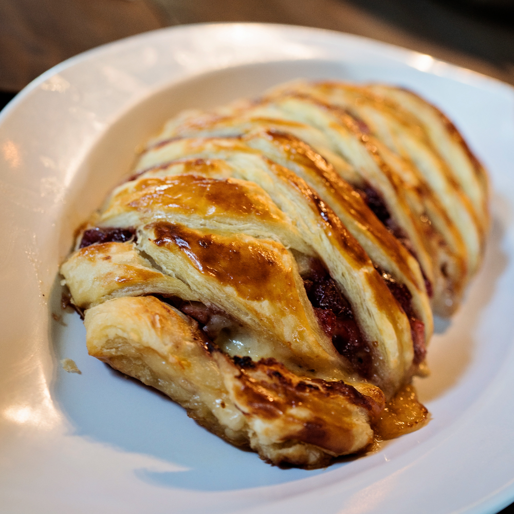 Savory Turkey Cranberry Apple Braid Recipe | Shady Brook Farms