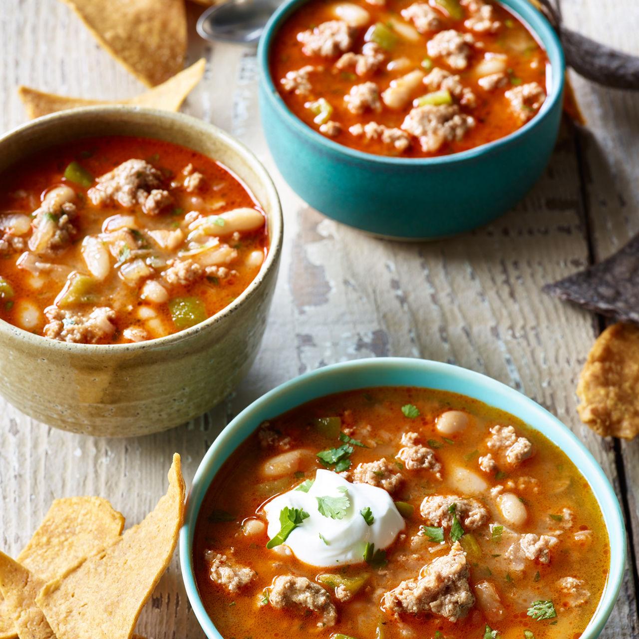 Easy White Turkey Chili Recipe | Shady Brook Farms